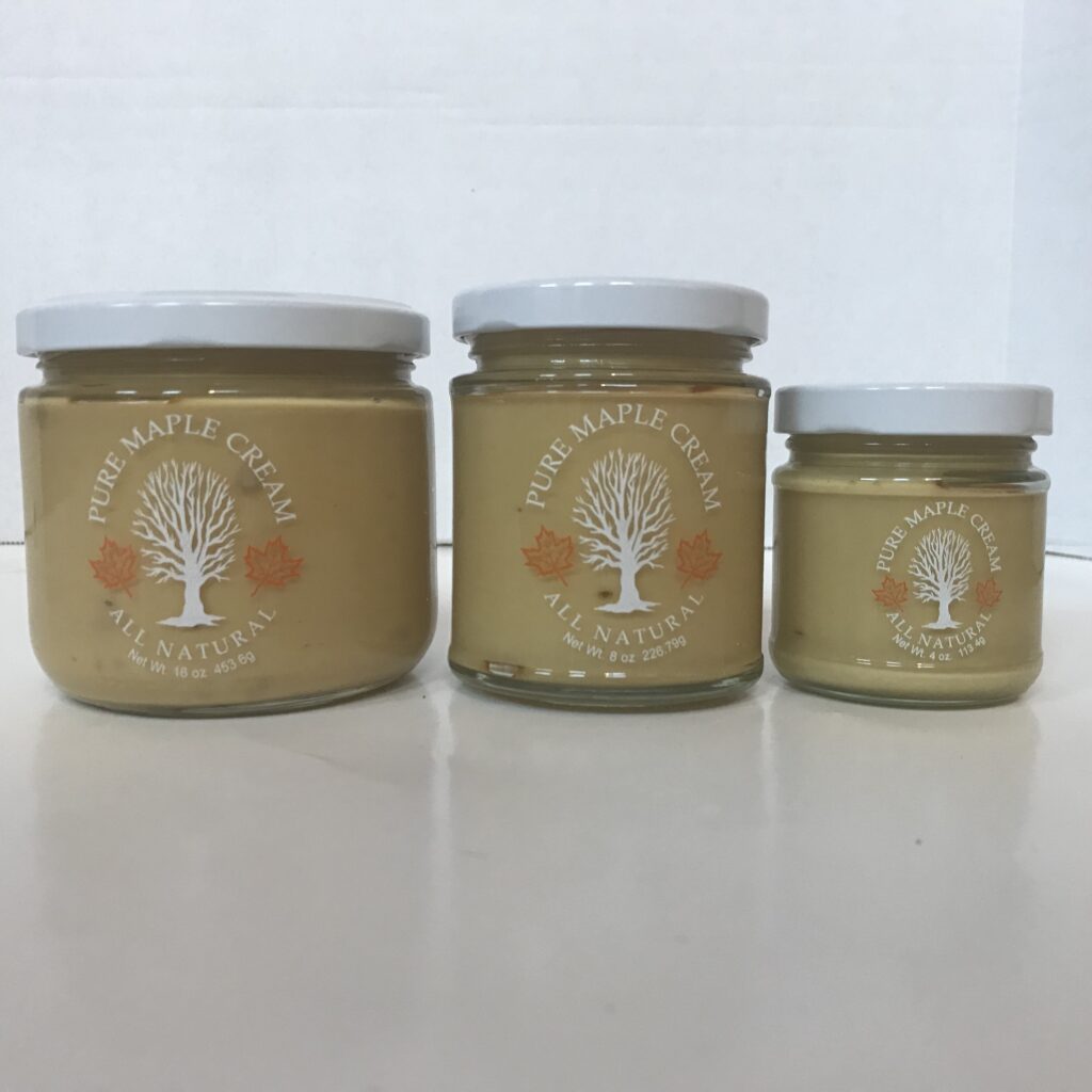 Organic Vermont Maple Cream - Maple Mountain Sugarhouse